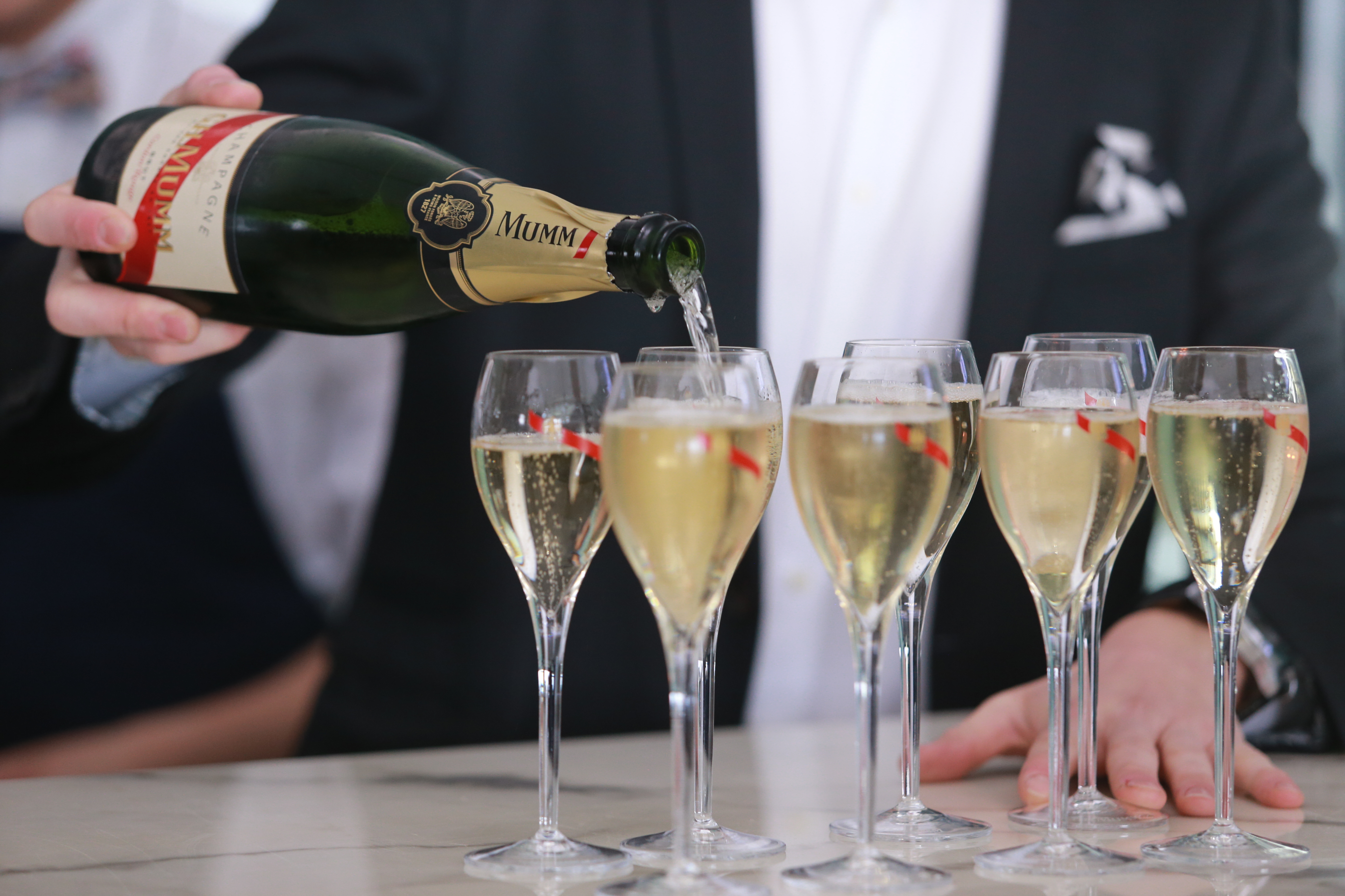 The Cup runneth over with bubbles