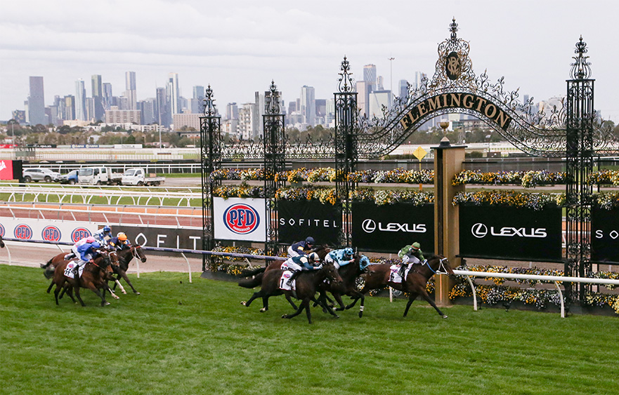 The Victoria Racing Club and Myer celebrate 60 years of Fashions on the ...