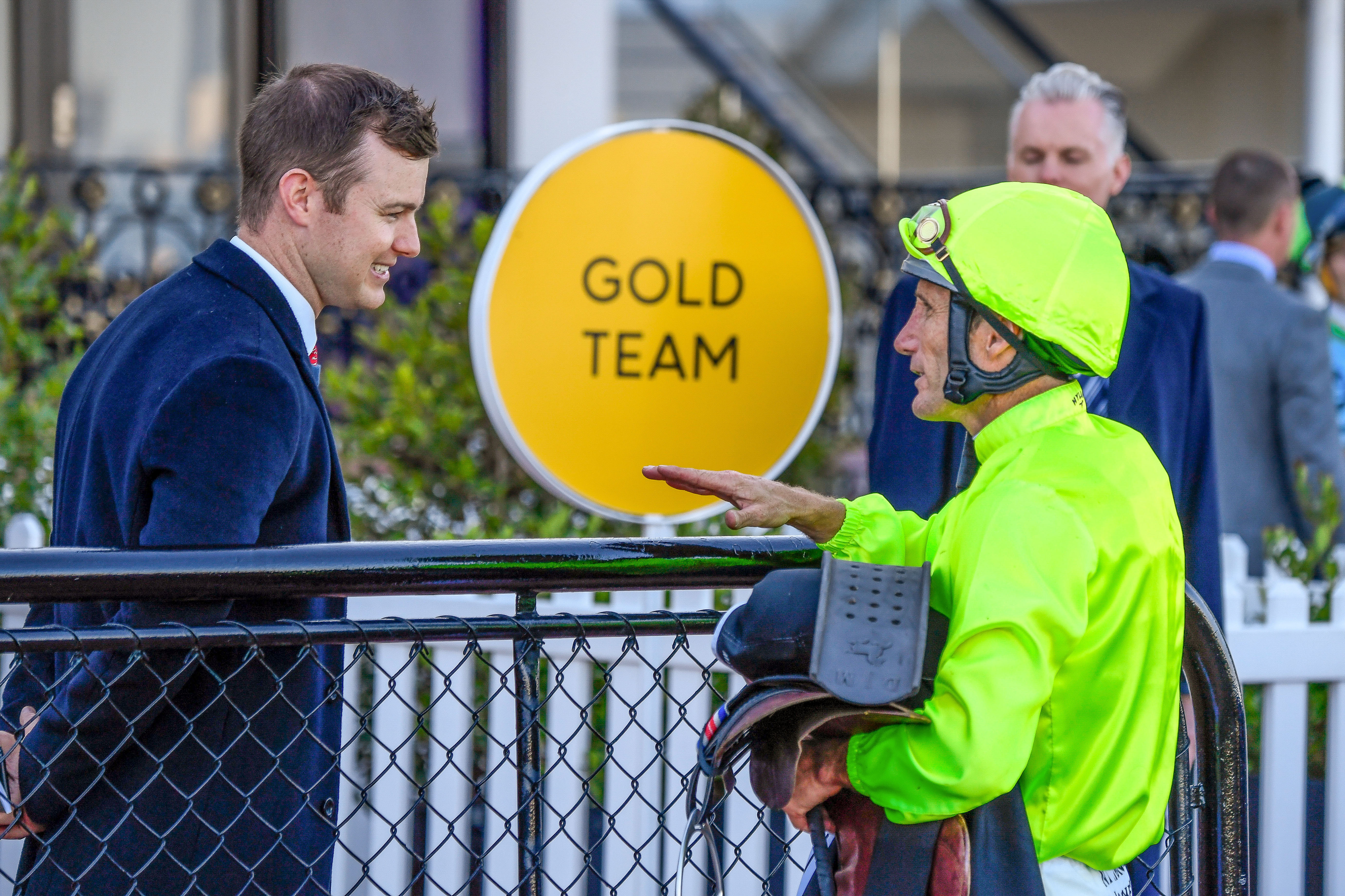 Mounting yard whispers : the secrets of jockey and trainer conversations